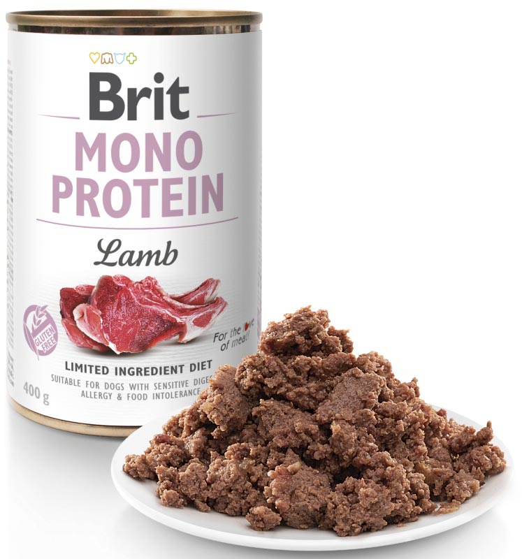 Brit Mono Protein Lamb 400 g | Konzervy pro psy | Zvěrokruh