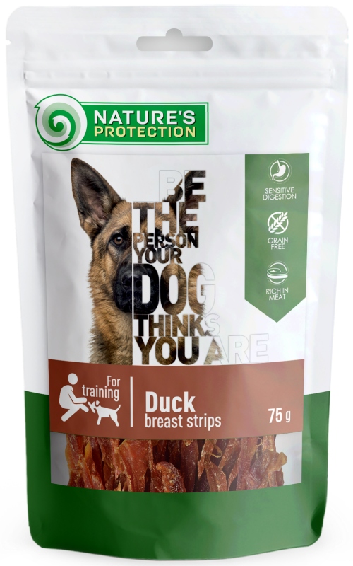 Nature's Protection Dog Snack kachní prsa 75 g | Pamlsky pro psy ...