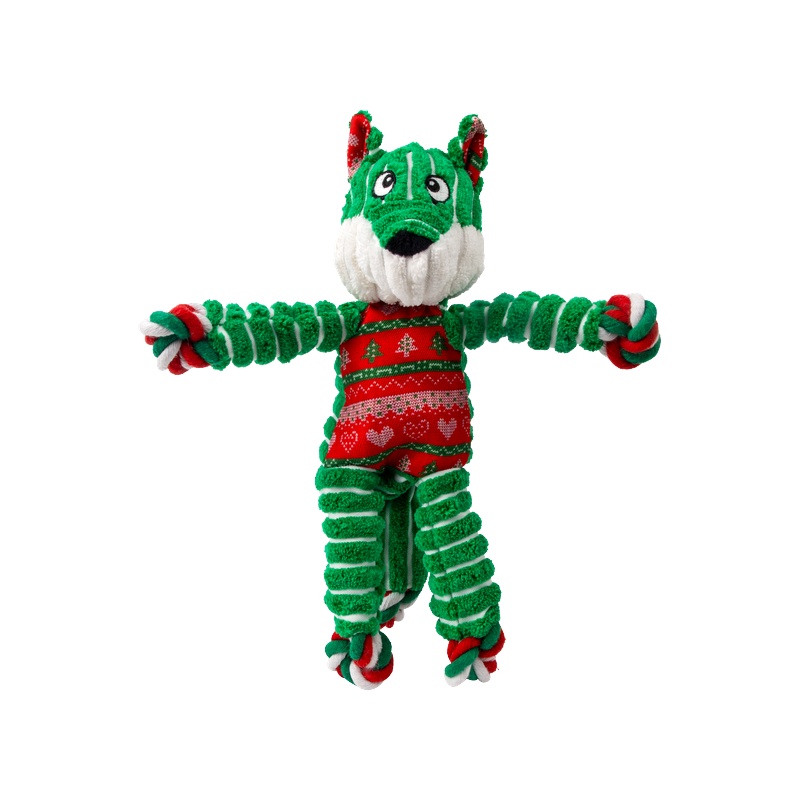 KONG Holiday 2025 Floppy Knots Fox S/M | Výprodej pro psa, levné zboží ...